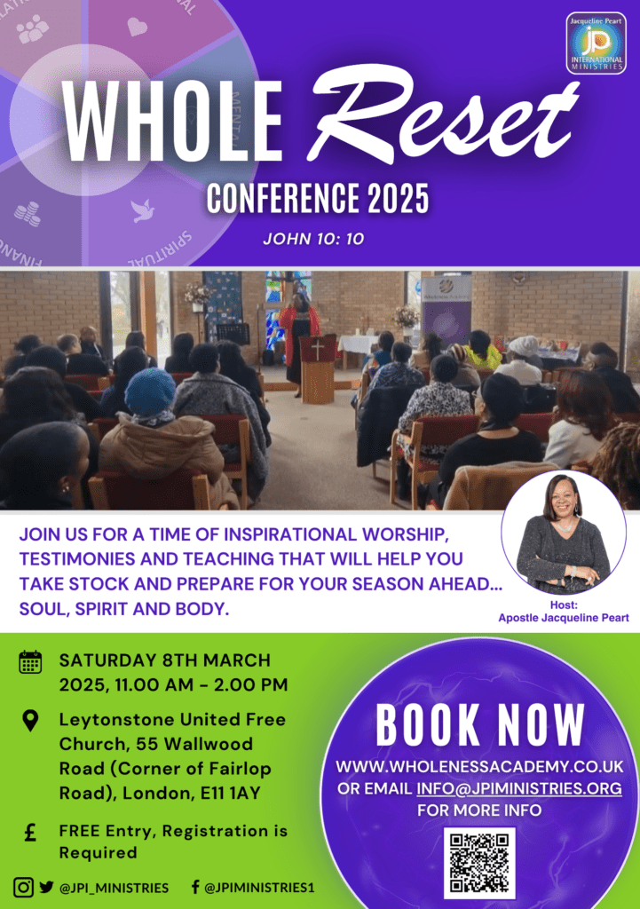 WHOLE Reset Conference 2025 - Wholeness Academy